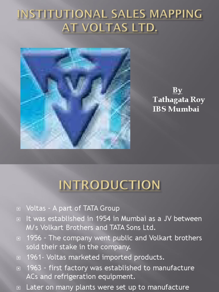 Voltas | PDF | Competition | Brand