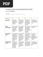 Debate Rubric | PDF | Epistemology | Logic