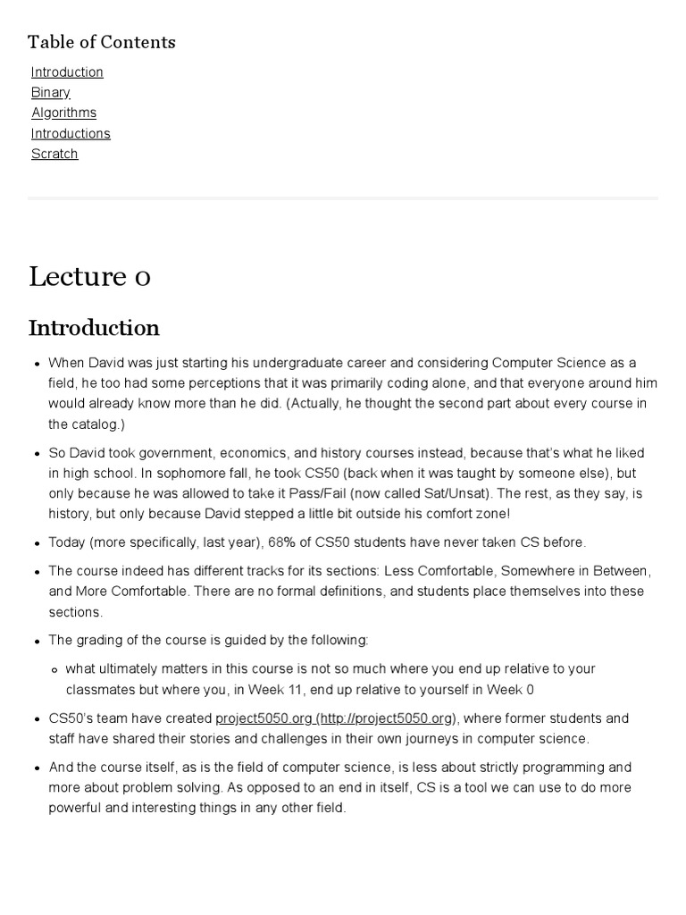 Cs50 Lecture 0 Notes Pdf Rgb Color Model Algorithms
