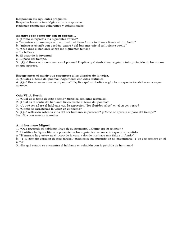 Mientras Por Competir Con Tu Cabello | PDF