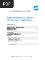 HP Service Pin Code | PDF | Menu (Computing) | Touchscreen