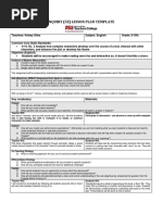 Generalization Lesson Plan | PDF | Lesson Plan | Educational Assessment