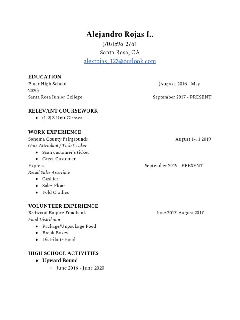 HSB Resume | PDF