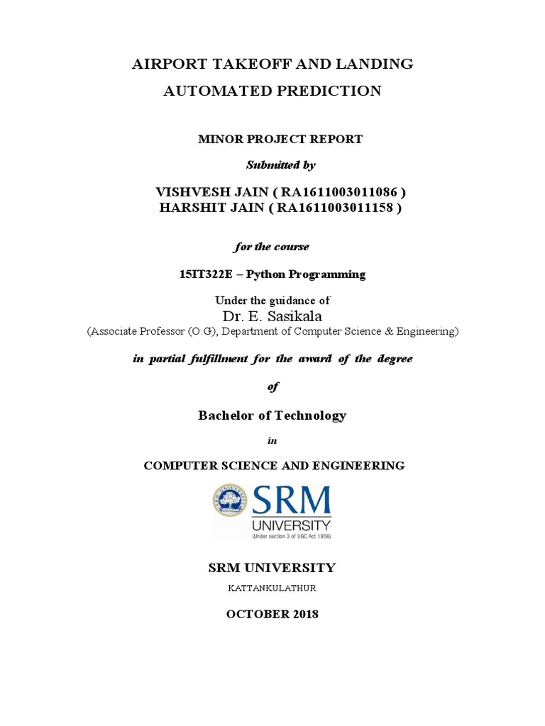 Project Documentation | PDF | Air Traffic Control | Airport