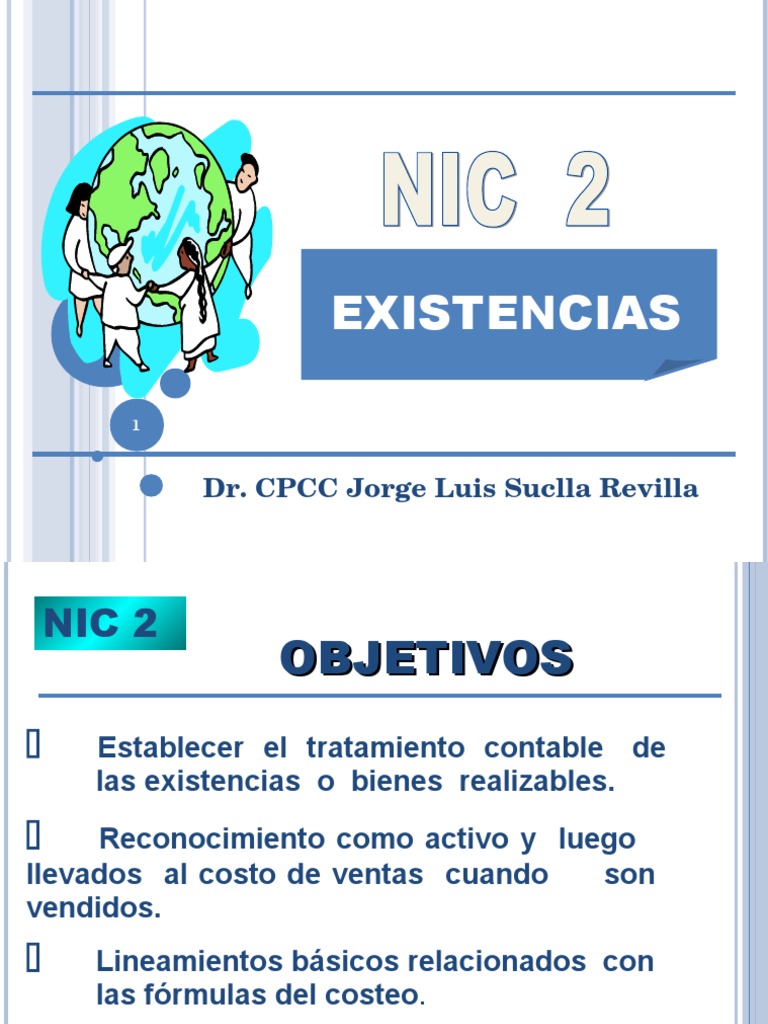 NC1 01 Nic 2 | PDF | Costo | normas internacionales de INFORMACION ...