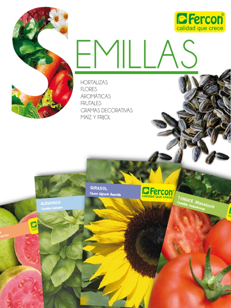 Variedades de Semillas de Hortalizas | PDF | Cilantro | Agronomía