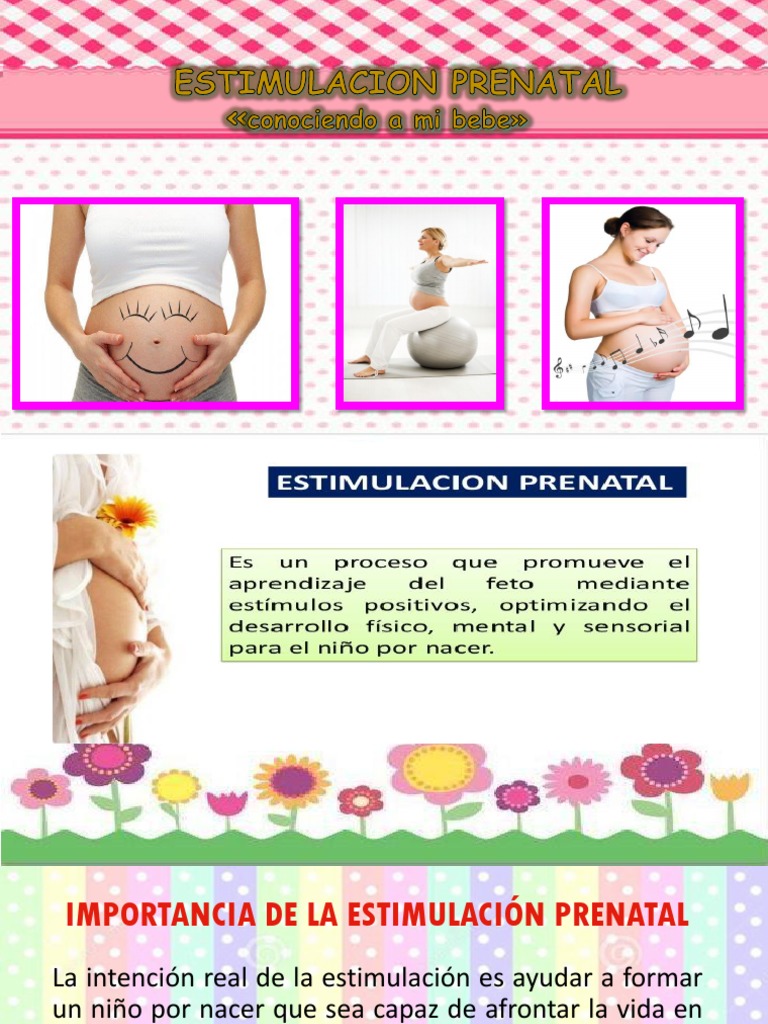 Estimulacion Prenatal | PDF | Bienestar | Medicina