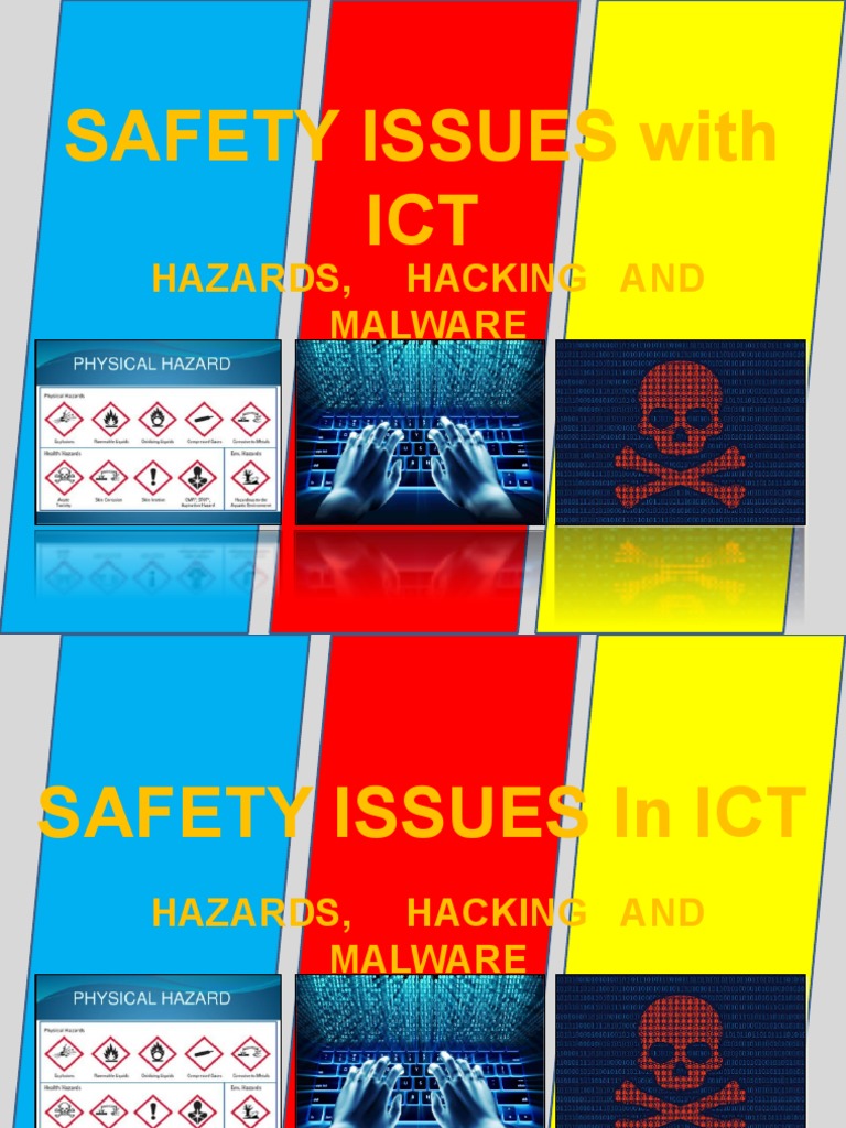 Safety Issues With ICT: Hazards, Hacking And Malware | Malware ...