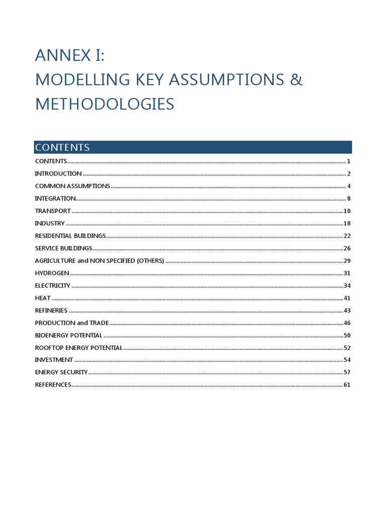 APEC Energy Outlook Methodology | PDF | Emission Intensity | Fuel Economy In Automobiles