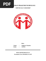 Laporan Praktikum Biologi Osmosis Dan Difusi | PDF