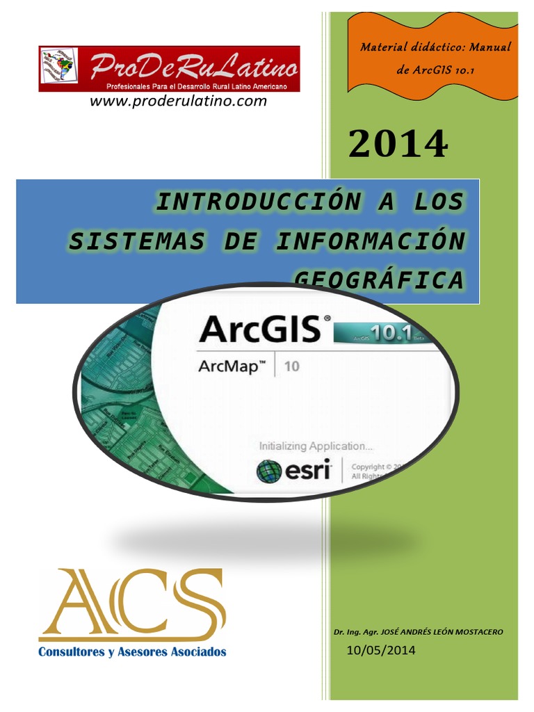 Introducción al sistema de información geográfica ArcGIS | PDF | Arc ...