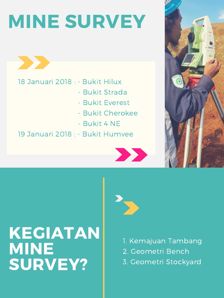 Mine Survey Report - January 2018 | PDF