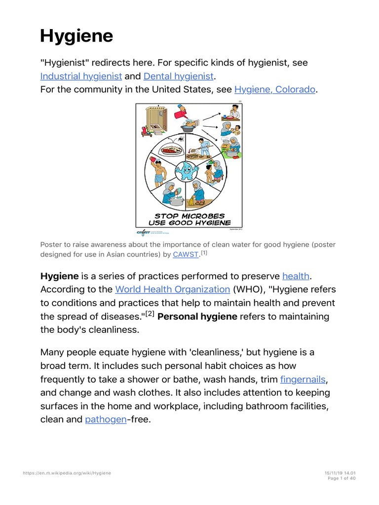 Hygiene: Industrial Hygienist Dental Hygienist Hygiene, Colorado | PDF ...