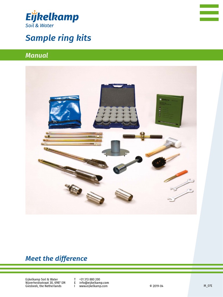 M07e Sample Ring Kits 6b82 | PDF | Chromium | Rust