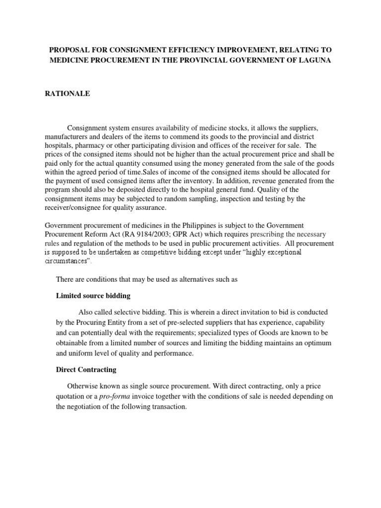 Consignment New | PDF | Procurement | Inventory