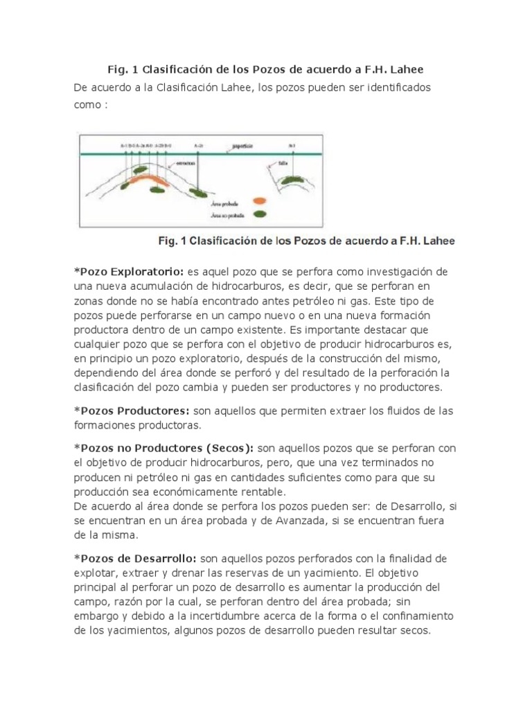 Clasificacion LAHEE | PDF | Pozo de petróleo | Petróleo