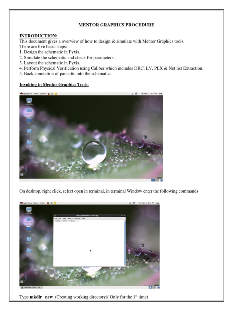 Mentor Graphics Design and Simulation Guide | PDF | Icon (Computing ...