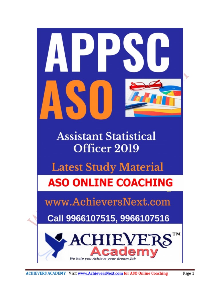 Introduction to Statistics for ASO | PDF | Sampling (Statistics ...