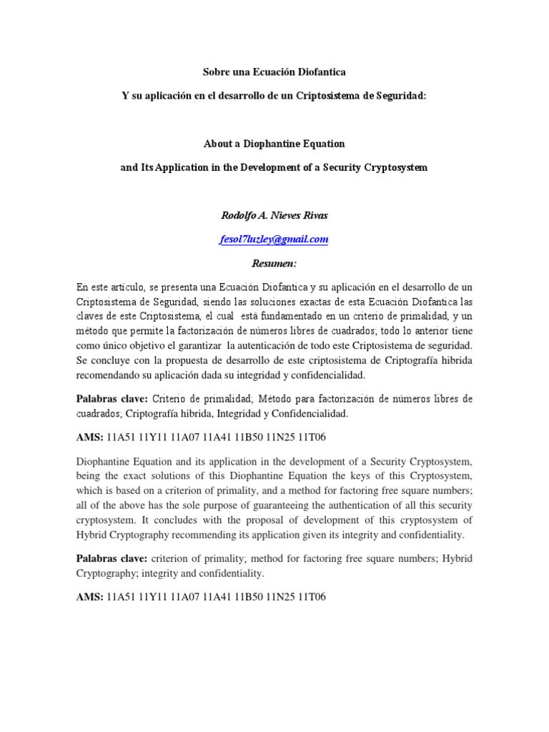 Resumen Extenso de Rodolfo Nieves Rivas Unellez 2019 | PDF | Clave ...