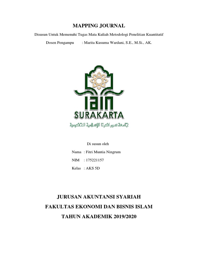 Mapping Jurnal Jadi | PDF