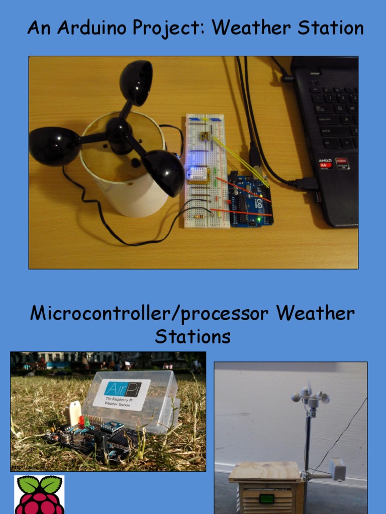 An Arduino Project: Weather Station | PDF | Arduino | Electronics