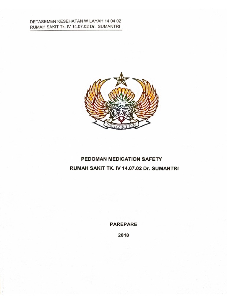 Pedoman Medication Safety | PDF