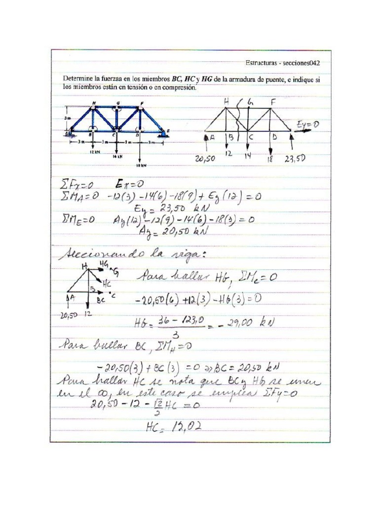 Sol Estructuras - Secciones 042 | PDF