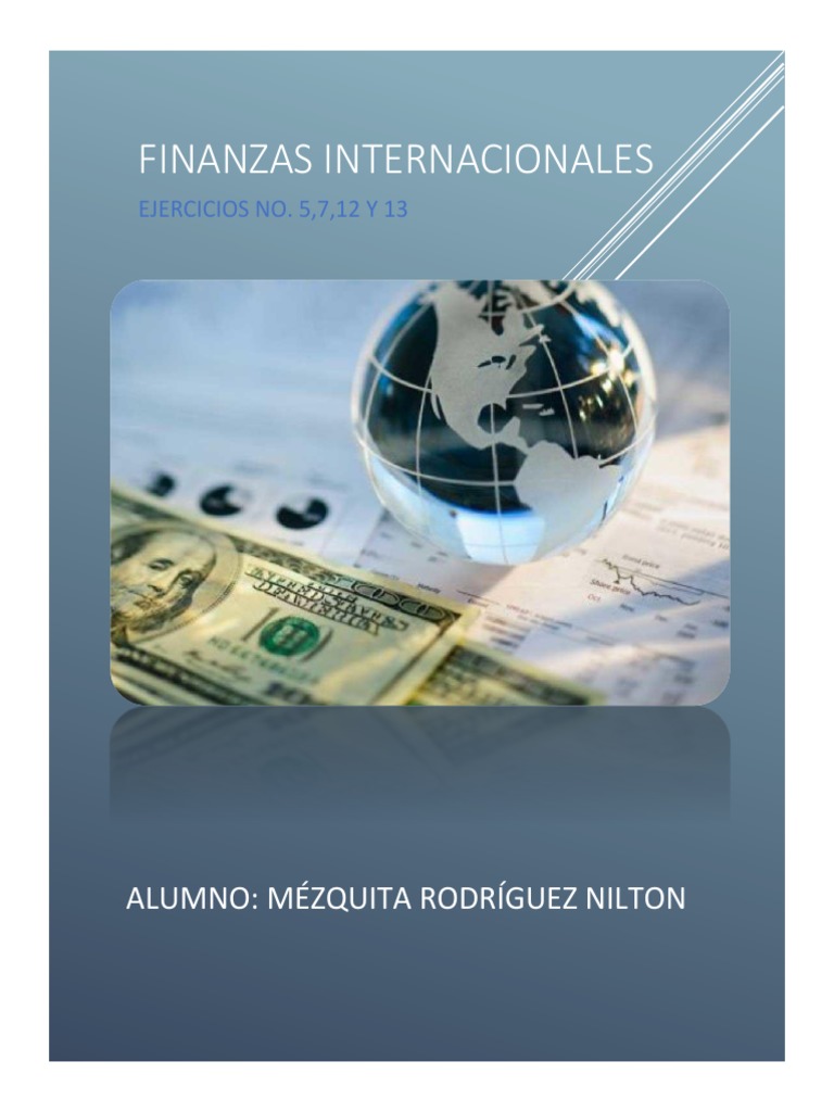 Ejercicio Finanzas | PDF