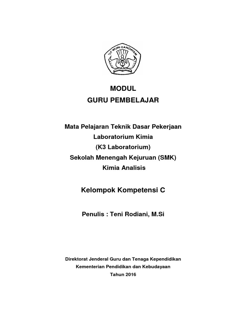 Modul K3 Laboratorium | PDF