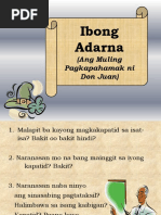 Ibong Adarna Ang Bunga NG Inggit | PDF