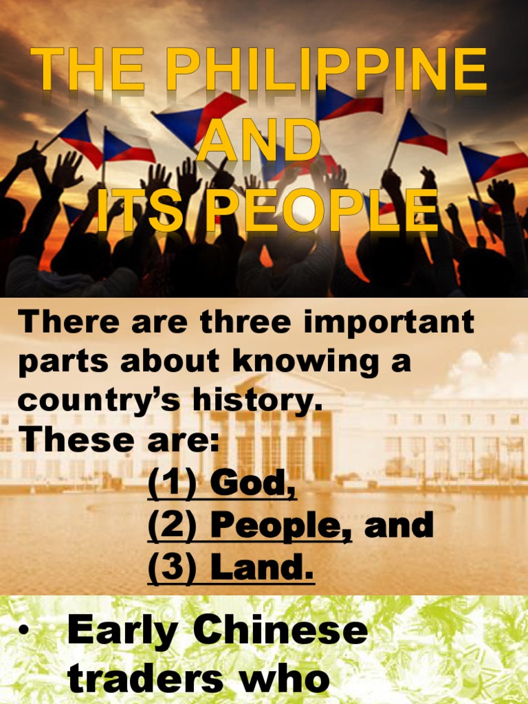 Riph - Chapter1 - The Philippine and Its People | PDF | Philippines | Rice