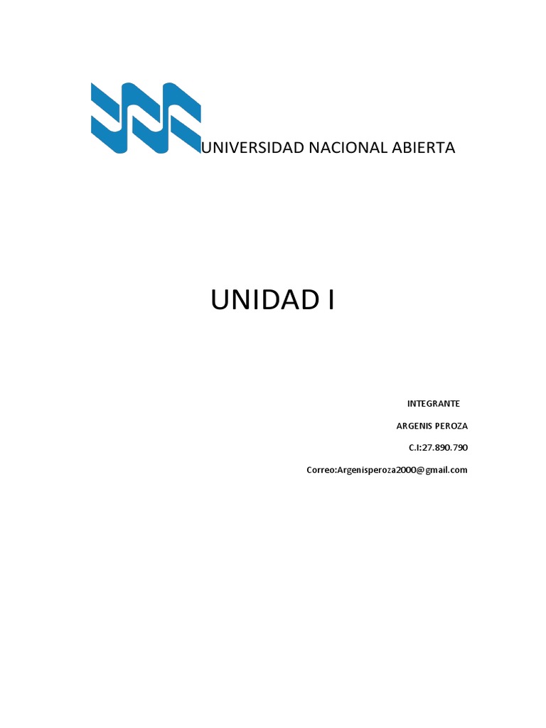 Unidad 1 | PDF | Educación a distancia | Evaluación