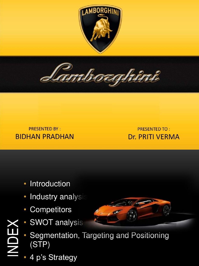 Lamborghini | PDF