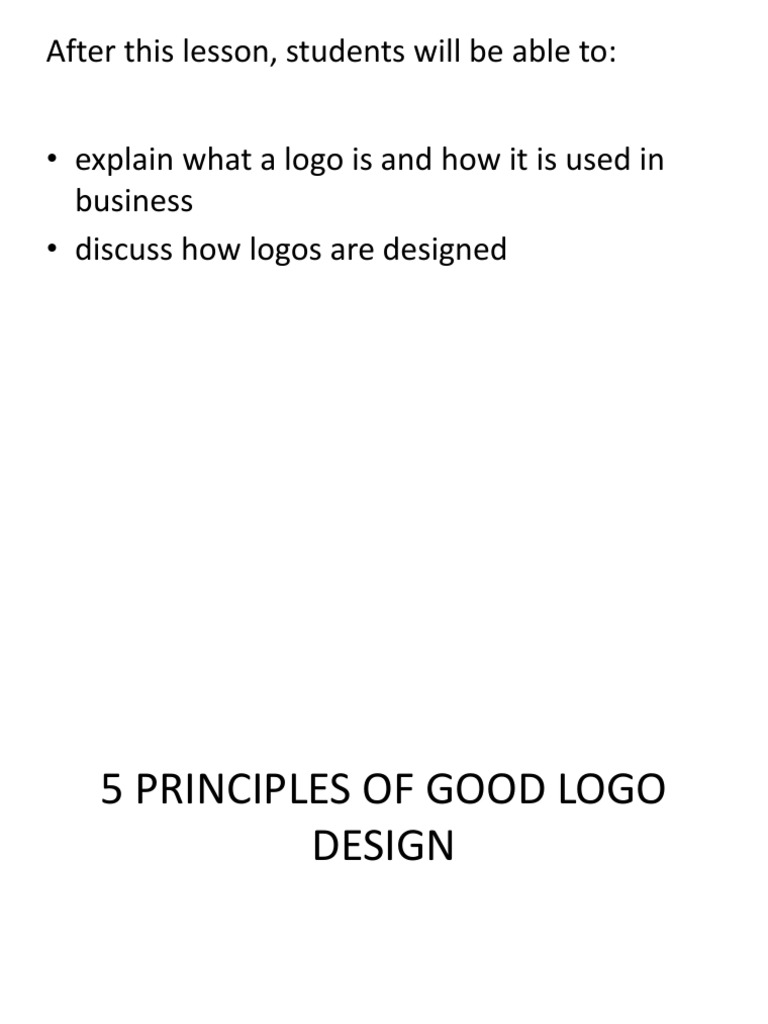 5 Principles of Effective Logo Design | PDF | Chase Bank | Logos