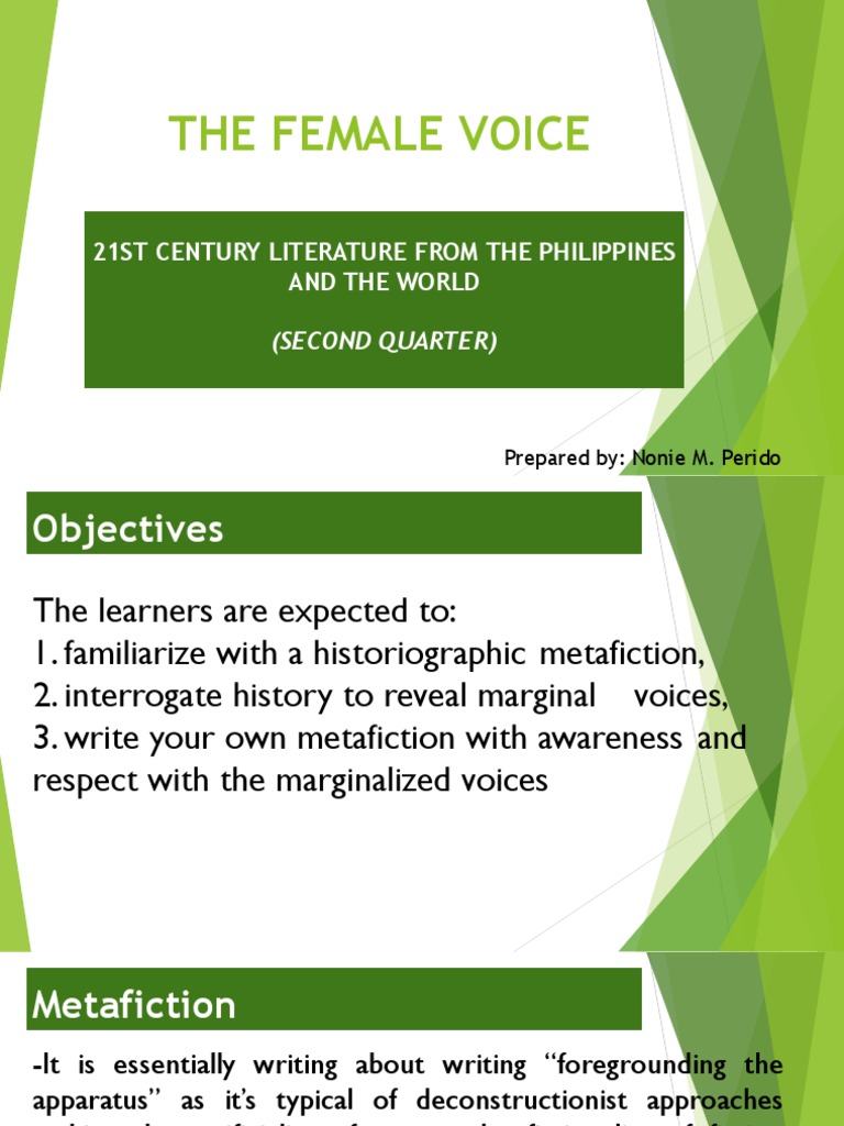 Revealing Marginalized Voices: A Study of Female Perspectives in ...