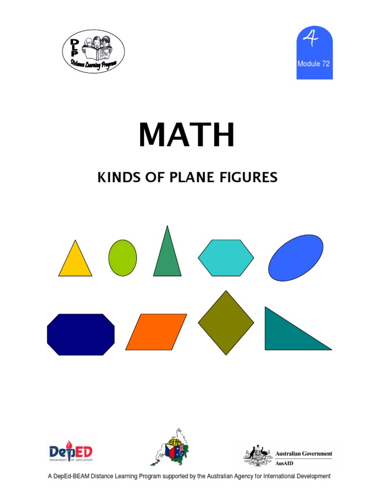 Plane Figures Math | PDF | Rectangle | Shape