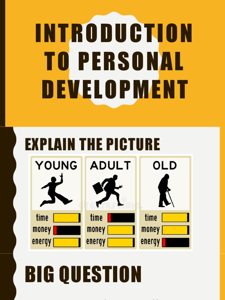 Personal Development for Young Adults | PDF | Self Actualization ...