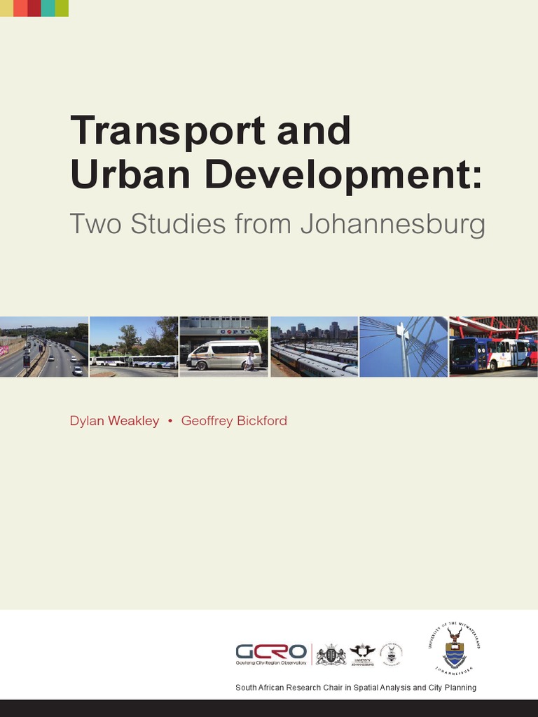 Transport & Urban Development | PDF | Public Transport | Urban Sprawl