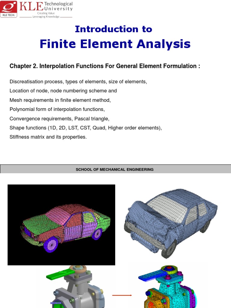 Finite Element Analysis: Introduction To | PDF | Finite Element Method ...