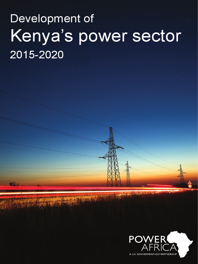 Kenya Power Sector Report | PDF | Renewable Energy | Off The Grid