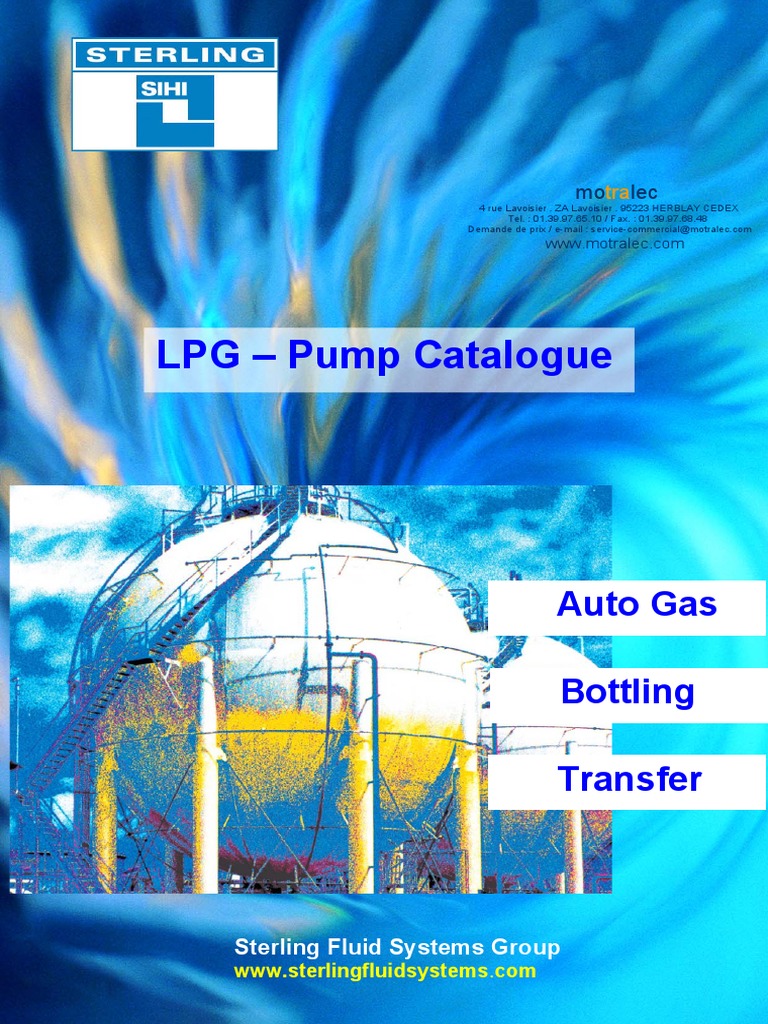 LPG - Pump Catalogue | PDF | Pump | Liquefied Petroleum Gas