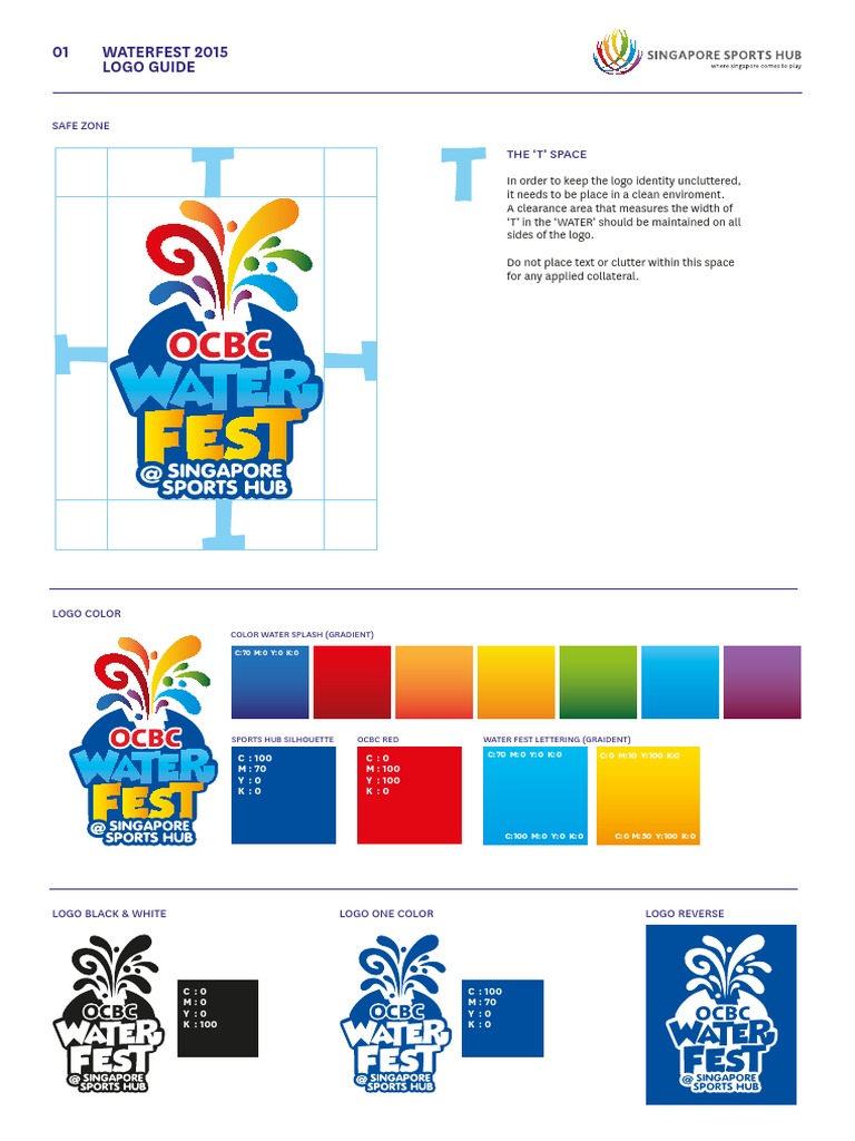 Waterfest Creative Guidecs 6 Fa | PDF | Typography | Logos