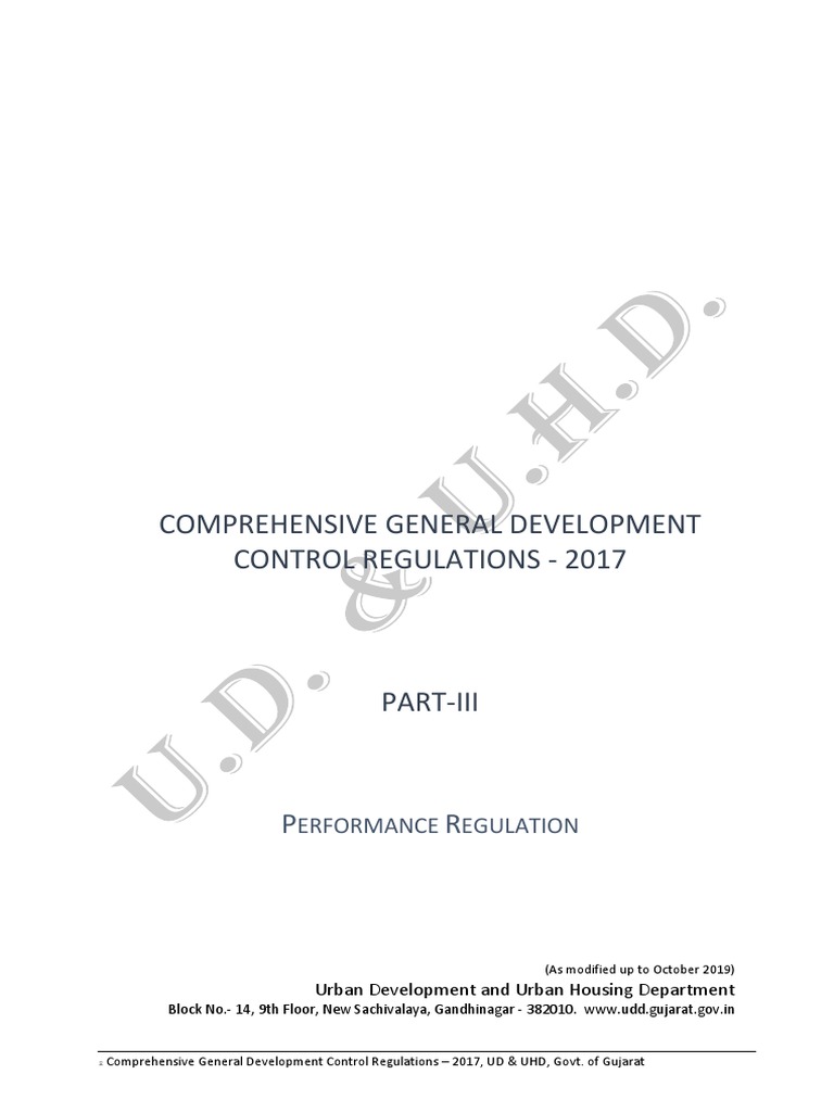 GDCR 2017: Performance Regulations | PDF | Stairs | Basement