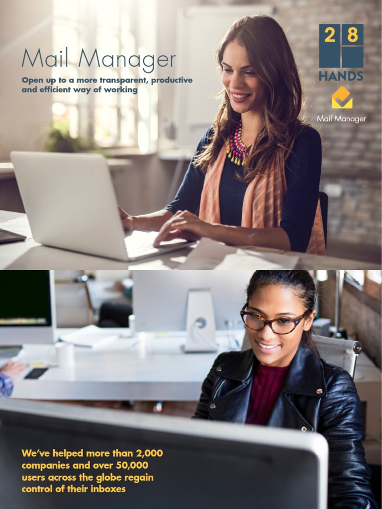 Qm5 Mail Manager Brochure | PDF | Online And Offline | Microsoft Outlook