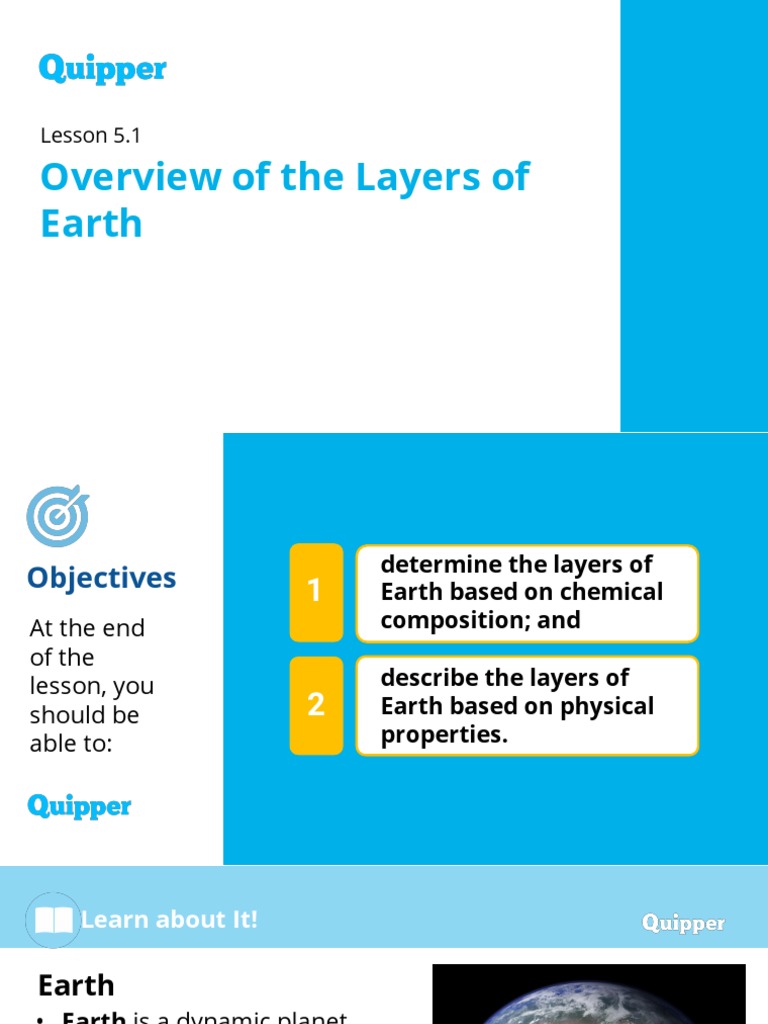 Earth's Layers for Students | PDF | Earth | Structure Of The Earth