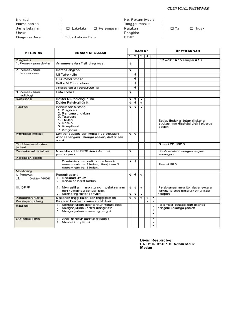 Pathway TB Paru | PDF