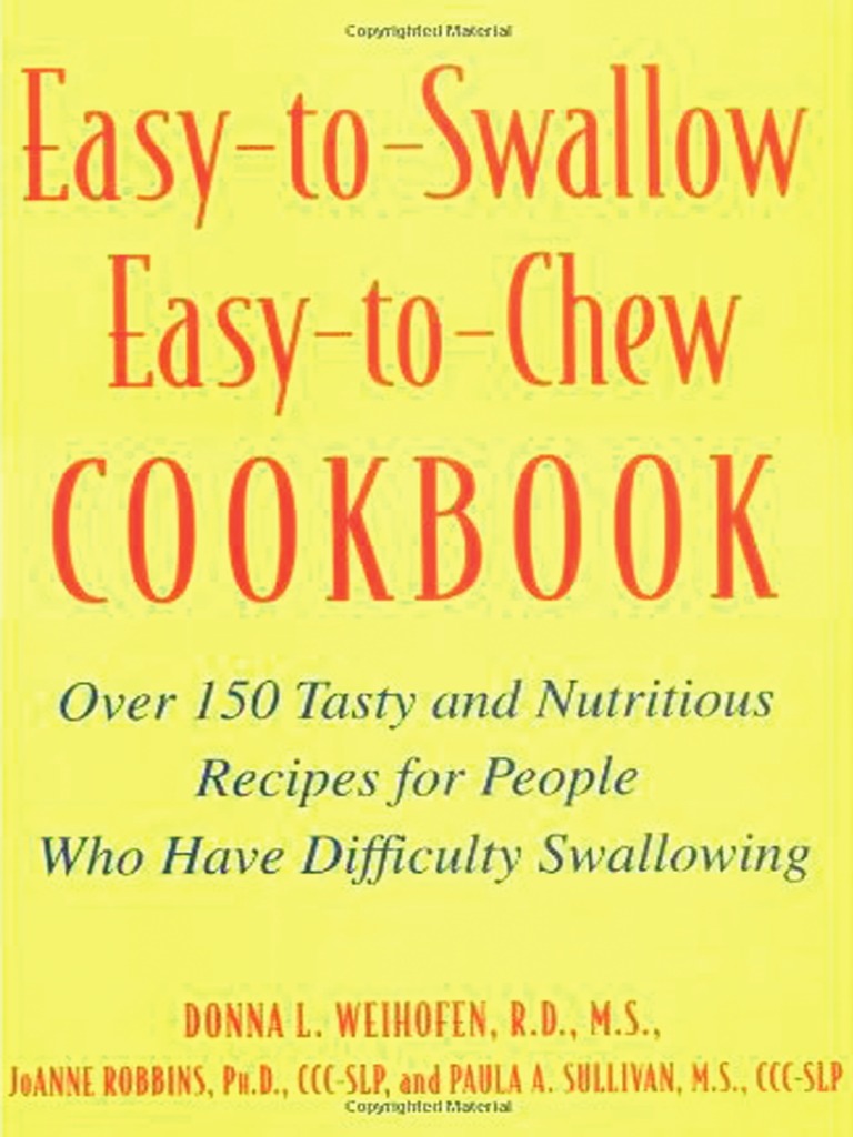 Easy-to-Swallow, Easy-to-Chew PDF | PDF | Gastroesophageal Reflux ...