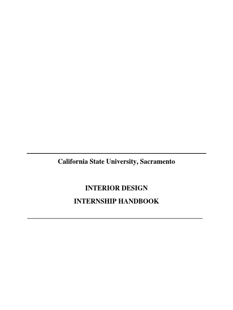 Internship Handbook Fall 2011 | PDF | Internship | Job Hunting
