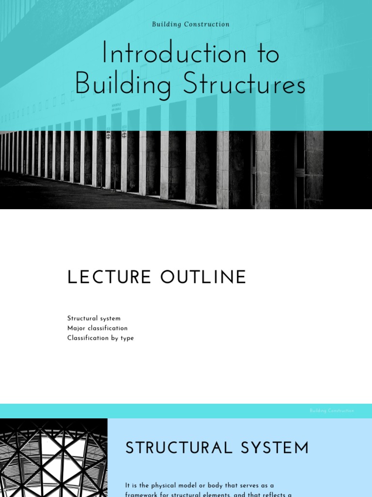 Introduction To Building Structures | PDF | Wall | Concrete