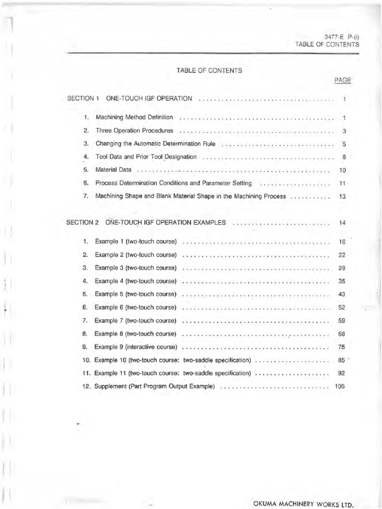 Okuma Manuals 1688 PDF | PDF